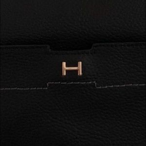 H by Halston | Bags | H By Halston Pebble Leather Tote Handbag | Poshmark